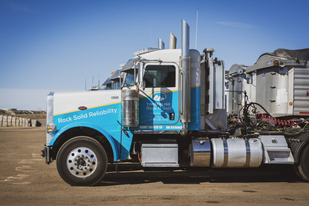 Gravel Trucking - Rock Hauling | Timberline Rock N Roll